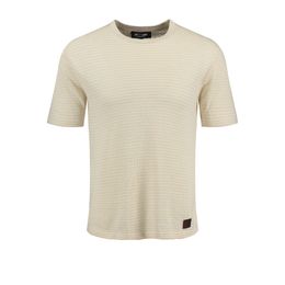 Key Largo T-Shirt 'FREQUENCY' Herren Gr&ouml;&szlig;e XXL beige / dunkelbeige