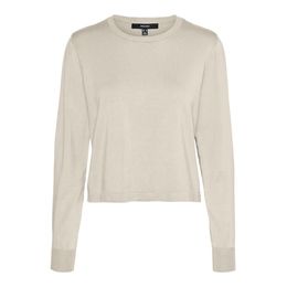 V&eacute;ro Moda Vero Moda Pullover 'Silje' Damen Gr&ouml;&szlig;e M beige