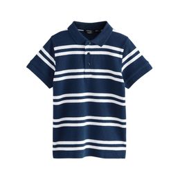 next Poloshirt Jungen Gr&ouml;&szlig;e 116 navy / wei&szlig;