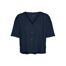 V&eacute;ro Moda Vero Moda Bluse 'VMJESMILO' Damen Gr&ouml;&szlig;e M navy