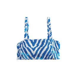 next Bikinitop Damen Gr&ouml;&szlig;e 95 azur / royalblau / offwhite