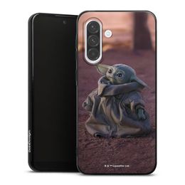 DeinDesign Galaxy A36 5G Handy Silikon H&uuml;lle Case schwarz Handyh&uuml;lle The Child Star Wars Baby Yoda