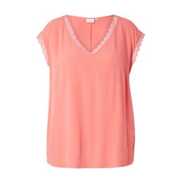 Only Carmakoma Bluse 'CARJasmina' Damen Gr&ouml;&szlig;e 4XL lachs