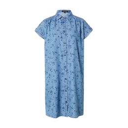 King Louie Kleid Damen Gr&ouml;&szlig;e 42 blau / blue denim Winterkleid