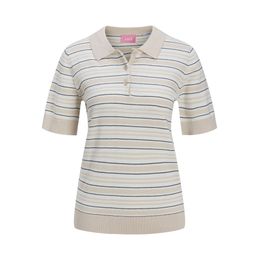 Jack & Jones JJXX Shirt 'LILLIANA' Damen Gr&ouml;&szlig;e XL sand / hellbeige / schwarz