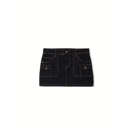 Bershka Rock Damen Gr&ouml;&szlig;e 34 black denim