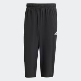 adidas Performance Hose 'Essentials' Herren Gr&ouml;&szlig;e 40/42 schwarz / wei&szlig;