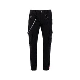 Alpha Industries Cargo Pants male size 31 Black / White