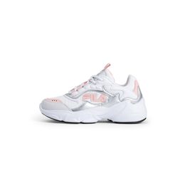 Fila Sneaker M&auml;dchen Gr&ouml;&szlig;e 29 silbergrau / rosa / wei&szlig;