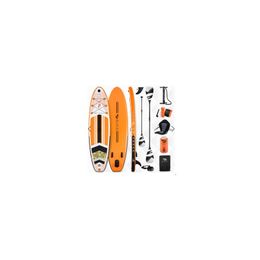 Stand Up Paddle Board "AUKAI Pro" mit Kajak-Sitz orange
