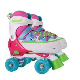 BEST Sporting Rollschuhe Quad Style pink-bunt, 28 - 31