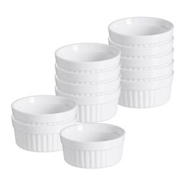 Ritzenhoff & Breker Ritzenhoff & Breker Auflaufformen Bianco &oslash; 11 cm 12er Set