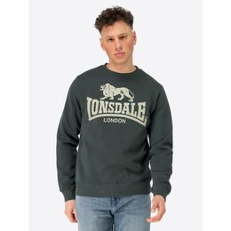 Lonsdale Herren Rundhals Sweatshirt schmale Passform GO SPORT