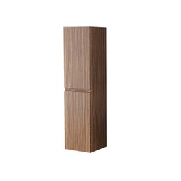 Jet-Line Badschrank Zug in Holzoptik-dunkel