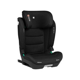 Kikkaboo Kindersitz i-Scout i-Size (100 - 150 cm) Kopfst&uuml;tze verstellbar Isofix schwarz