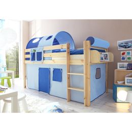 Ticaa Hochbett "Malte" Kiefer Natur Classic
