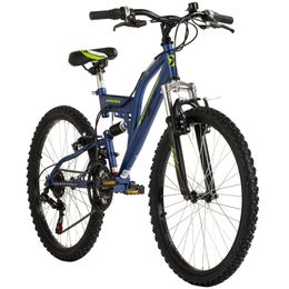 WYLD WYLD Kinder-Mountainbike Fully 24'' Zodiac 18 G&auml;nge RH 38 cm