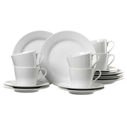 Ritzenhoff & Breker Ritzenhoff & Breker Kaffeeservice Bianco 18er Set