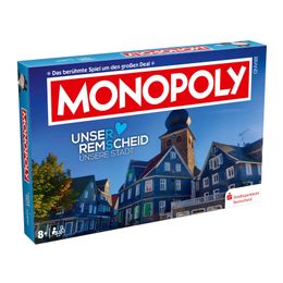 Winning Moves Monopoly - Remscheid Brettspiel Gesellschaftsspiel Spiel Cityedition Stadtedition