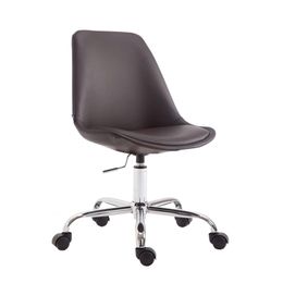 TPFLiving B&uuml;rostuhl Toulon Kunstleder Braun
