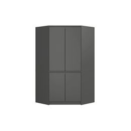Höffner Eckschrank Ophelia ¦ grau ¦ Maße (cm): B: 100 H: 180 » Höffner