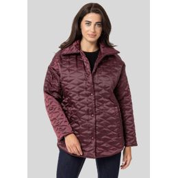 Cipo & Baxx Steppjacke CIPO & BAXX "Jacken", Damen, Gr. XL, rot (burgundy), 100% Polyester, unifarben, regular fit normal, Jacken Steppjacke, im Steppdesign