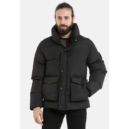 Cipo & Baxx Winterjacke CIPO & BAXX "Jacke", Herren, Gr. L, schwarz, 100% Polyester, unifarben, regular fit normal, Jacken Winterjacke, im unifarbenen Look
