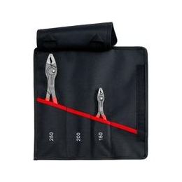 Knipex Rolltasche TwinGrip, Frontgreifzangen-Set 2-teilig rot, L&auml;nge 150 / 250mm