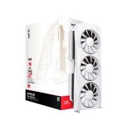 Xfx Radeon RX 9070 XT Quicksilver, Grafikkarte wei&szlig;, RDNA4, GDDR6, 3x DisplayPort, 1x HDMI 2.1