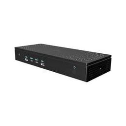 i-tec Universal 5x 4K/60Hz Display Docking Station Power Delivery 100W, Dockingstation schwarz, Anschluss per USB/Thunderbolt 3/4