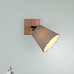 Wandstrahler Green Michel mit Stoffschirm