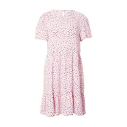 Vila Kleid 'VIPaya' Damen Größe 36 apricot / rosa / schwarz / weiß Winterkleid