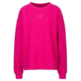 19V69 Italia Sweatshirt 'Sinja Stones' female Pink size XXL