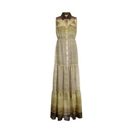 Liu Jo Blusenkleid Damen Gr&ouml;&szlig;e 38 grau / khaki / oliv Winterkleid