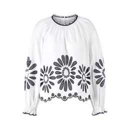 Rich & Royal Rich & Royal Blouse female White size 34