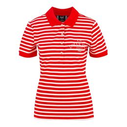 19V69 Italia Poloshirt 'Bibi Marina' Damen Größe XL rot / weiß