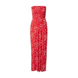 Roxy Jumpsuit 'Palm Groves' Damen Gr&ouml;&szlig;e S rot / wei&szlig;