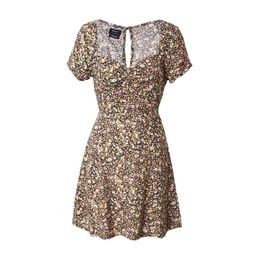 RVCA Kleid 'TRUE LIES' Damen Größe 40 hellgelb / khaki / rosa / schwarz Winterkleid