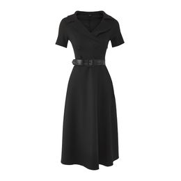 Trendyol Kleid Damen Größe 38 schwarz Winterkleid