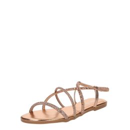 ABOUT YOU Sandale 'Malea' Damen Gr&ouml;&szlig;e 37 rosegold