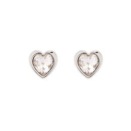 Ted Baker - Schmuck 'HAN: CRYSTAL HEART EARRING' Damen Gr&ouml;&szlig;e One Size silber