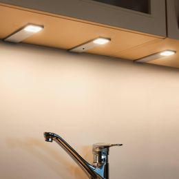 Heitronic LED-Möbelanbauleuchte Imola, 3er-Set