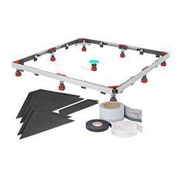 Mepa Duschwannen Set Montagerahmen SF 3S+ 182123 mit ADS, für Stahlduschwannen, rechteckig