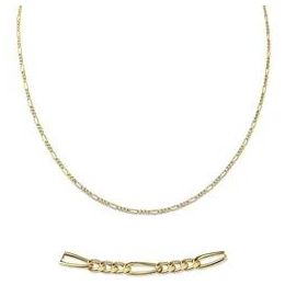 Collierkettchen Firetti "Schmuck Geschenk Gold 333 oder 585 Figarokettengl. in mehreren Breiten" Gr. 50, gold (gelbgoldfarben), Halsketten, Damen, 50, Gelbgold 333, B: 1,8mm, Made in Germany, B:1,8mm