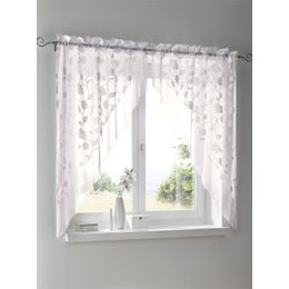 HEINE HOME Witt Gardine, weiß, Größe 80x80 cm