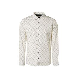 NO EXCESS Button Up Shirt male Beige size L