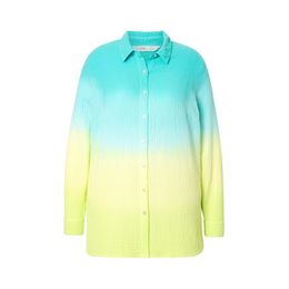 Angel of Style Bluse Damen Gr&ouml;&szlig;e 6XL aqua / himmelblau / pastellgelb
