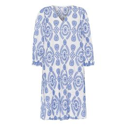 Culture Kleid 'Tia' Damen Größe 34 azur / weiß Winterkleid
