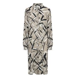 Kaffe Shirt Dress 'Manilla' female Beige size 46