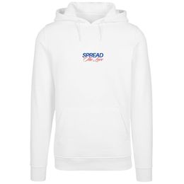 F4NT4STIC Sweatshirt 'Spread The Love Valentinstag Streetwear Front' female White size XS